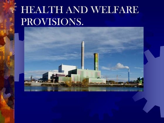 Welfare Measures of Factory Act,1948 | ODP