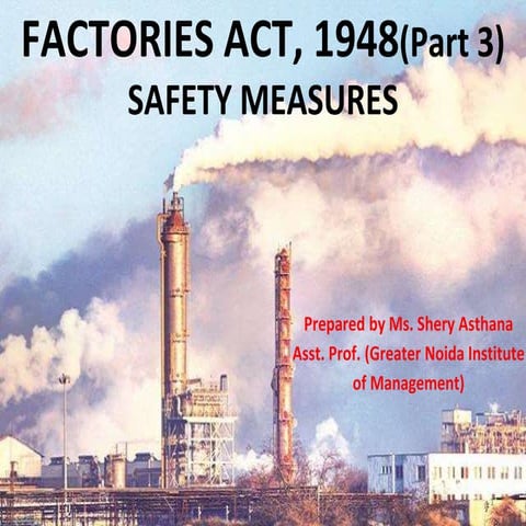 factory act 1948 Forms | DOC