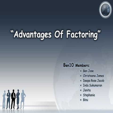 Factoring | PPT