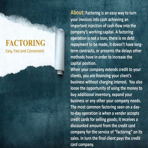 Factoring | PPT