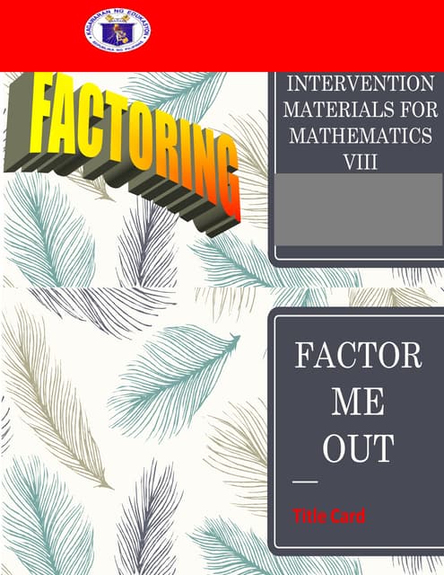 Factoring the Sum and Difference of Two Cubes Worksheet | PDF