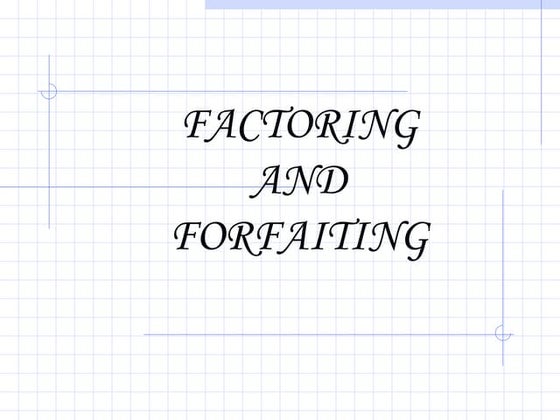 Factoring | PPT