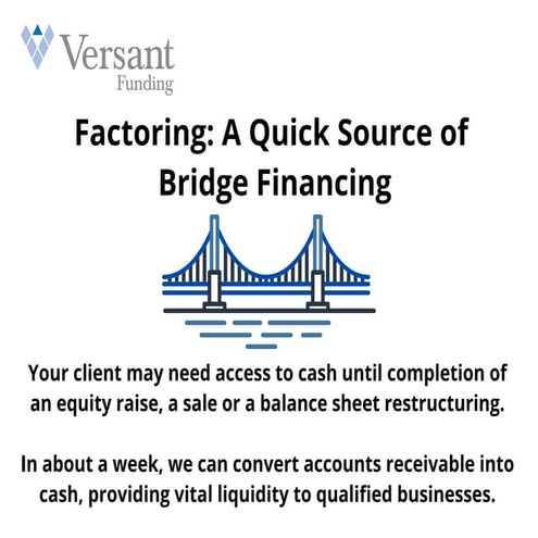 Factoring: A Quick Source of Bridge Financing | PDF