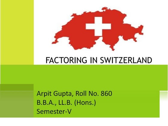 Account receivable factoring | PPT