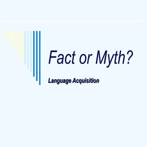 Fact or Myth | PPT
