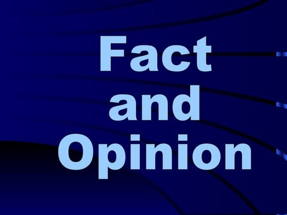 Fact and opinion_ppt | PPT | Pets