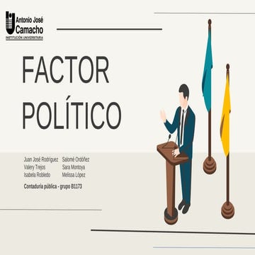 Factor Político .pdf.pdfjuanjoserodruguez | PDF