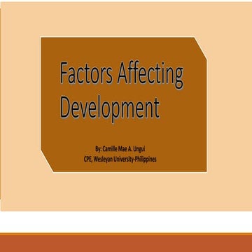 Factors Affecting Development Report.pptx