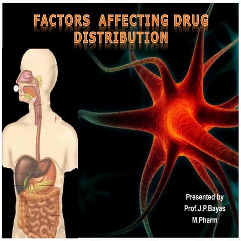 Factors affecting distribution of drugs. | PPT