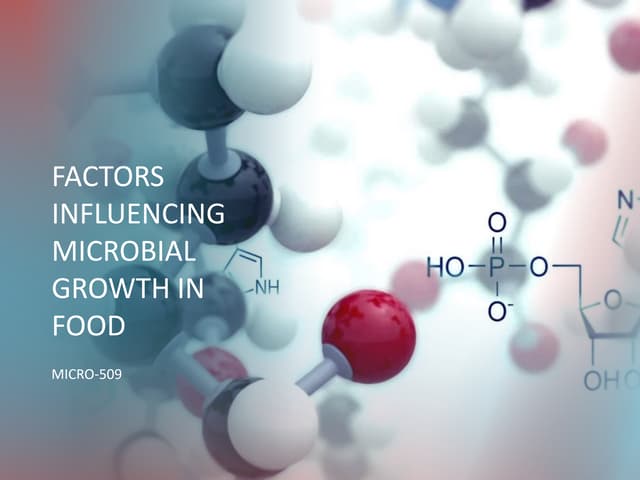 Food microbiology | PPTX