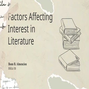 Factors Affecting Interest in Literature.pptx