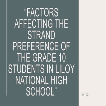 FACTORS AFFECTING PREFERENCE OF THE.pptx