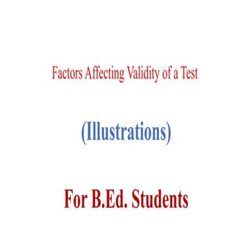 Dr. Ansari Khurshid Ahmed- Factors affecting Validity of a Test.pptx