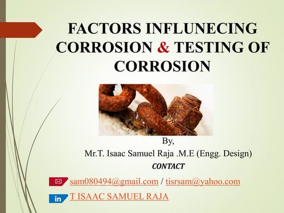 Types of corrosion | PPT