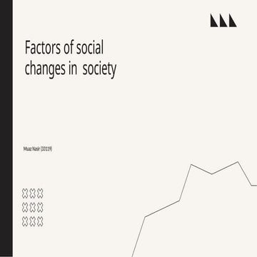 Factors of the Social change presentation | PPT