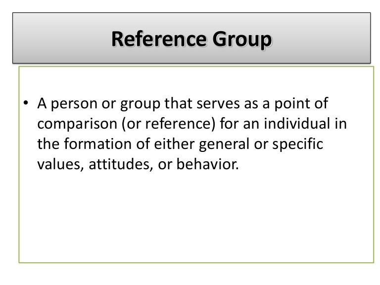 Factors That Affect Reference Group Influence 
