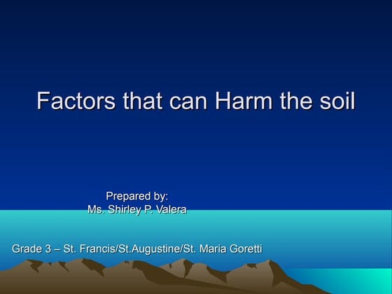 Environmental problems | PPT