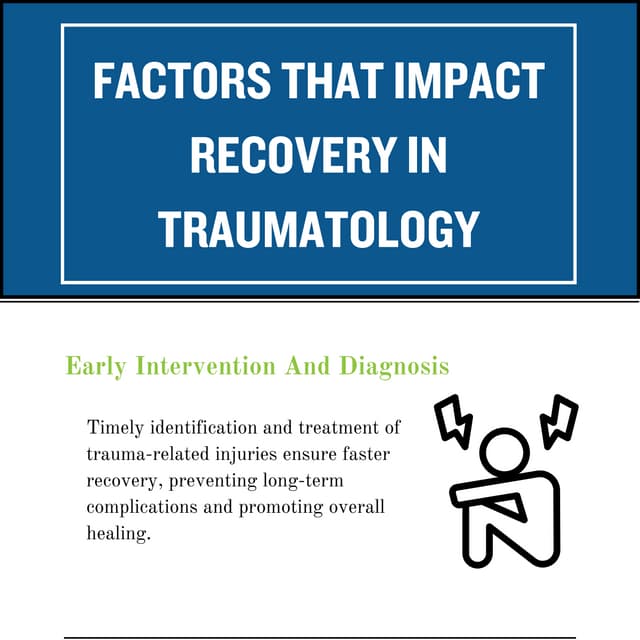 Factors that impact recovery in Traumatology. | PDF