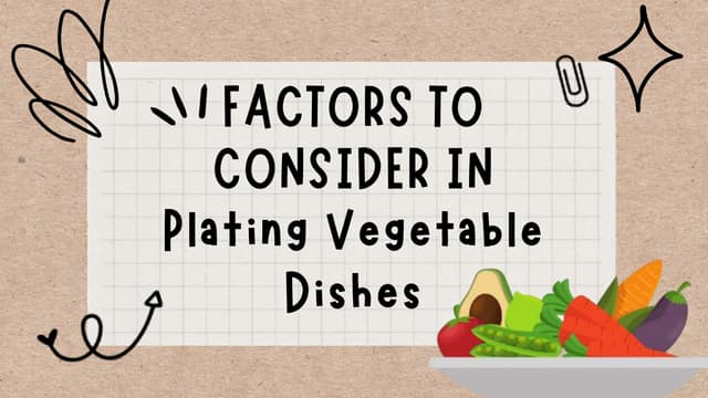 Guidelines_To-Attractive_Platings in cookery 10 | PPTX