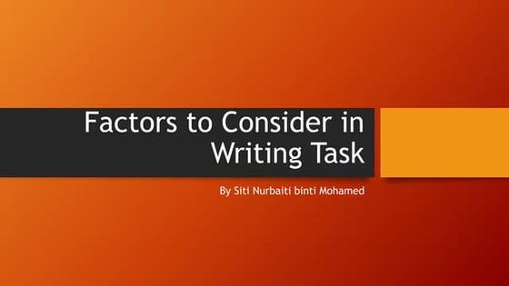 Task 8 | PPT