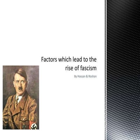 Fascism | PPTX