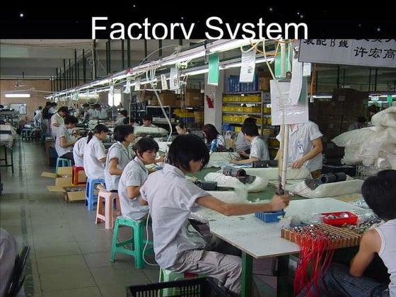 The factory system | PPT