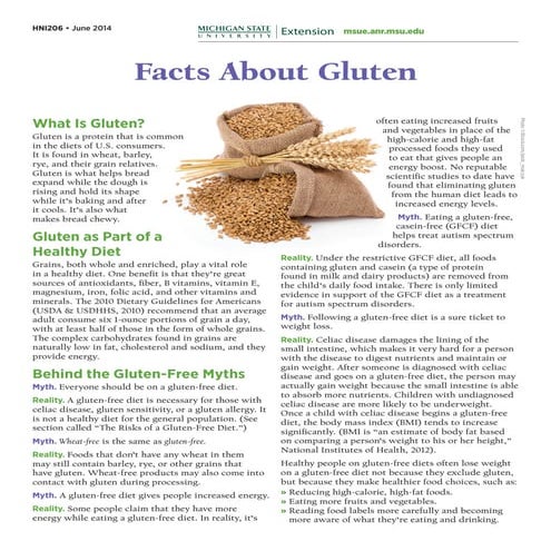 How gluten affect your body | PDF