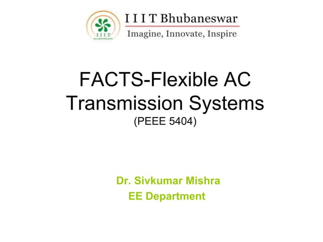 Basic types of facts controllers | PPT