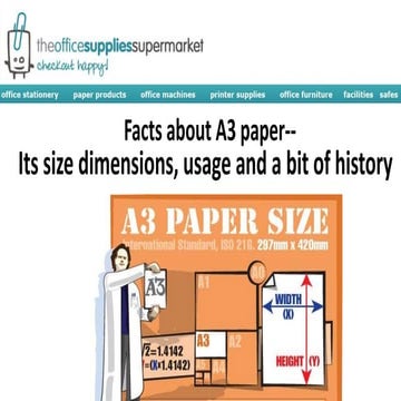 Facts about a3 paper | PPT