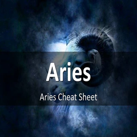 Facts About Aries | PPTX