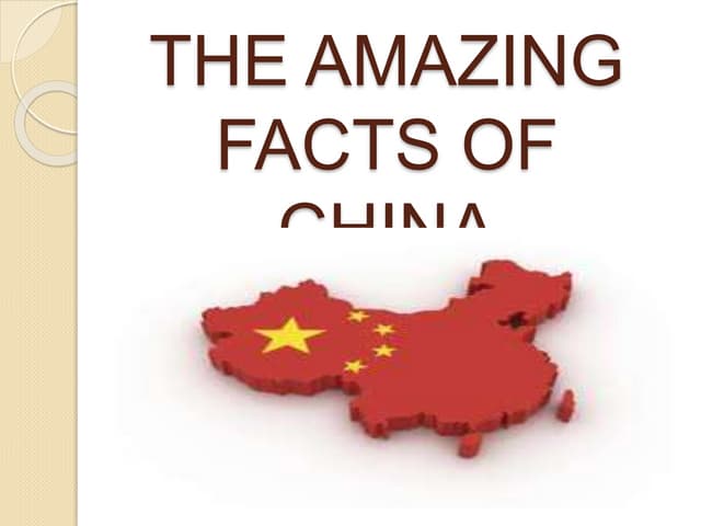 China presentation | PPTX