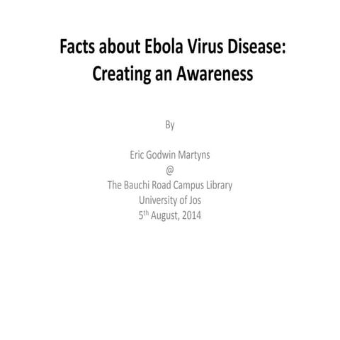 Ebola | PPT