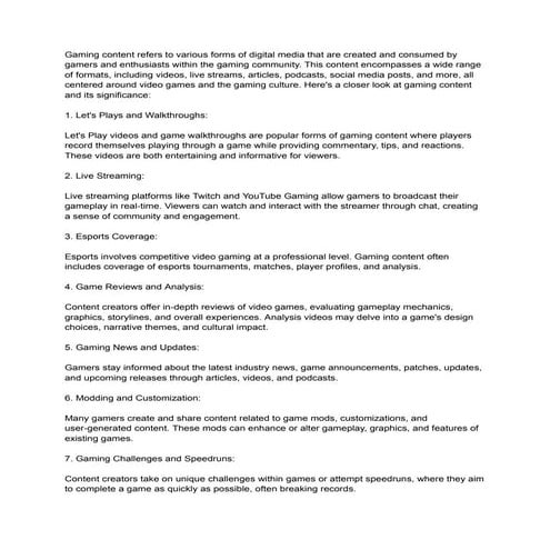 Facts About Gaming Content .pdf