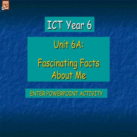 Facts About Me | PPT