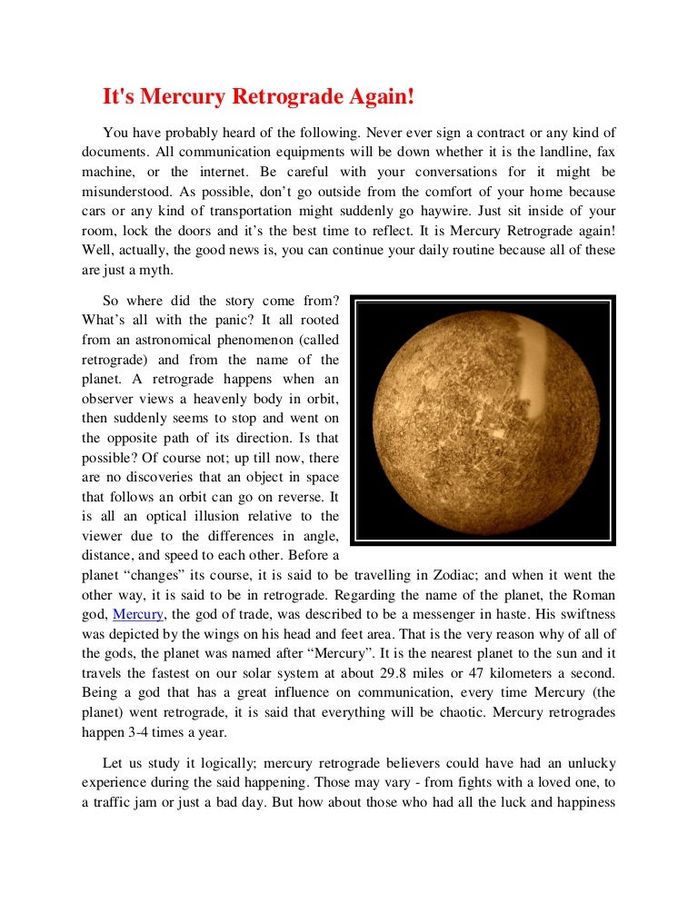 Facts About Planet Mercury facts-about-planet-mercury