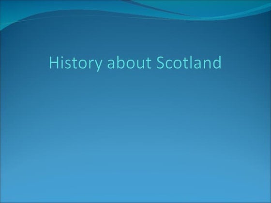 Scotland presentation | PPT