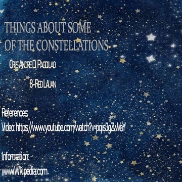 Facts About some Constellations (SlideShow).pptx