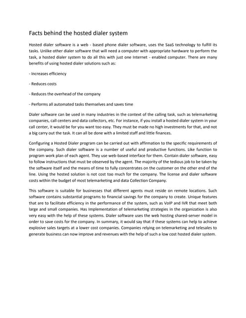 Crowd-sourced Call Center | PPT