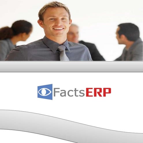 Facts erp product brochure | PPTX