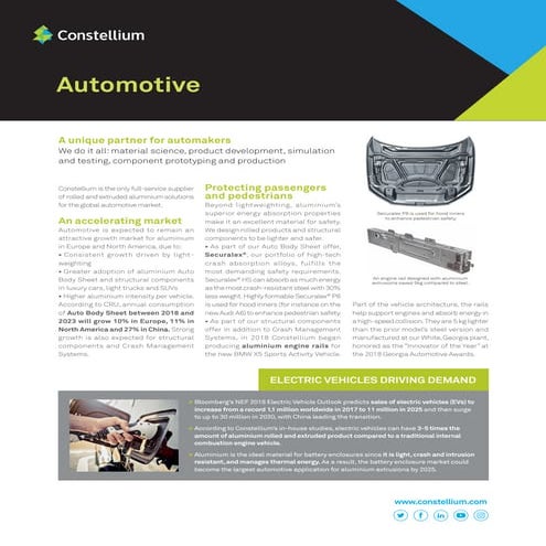 Our Markets - Automotive | PDF