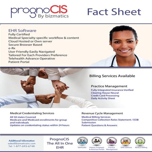 PrognoCIS EHR Fact Sheet | PDF