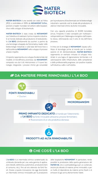 Factsheet Novamont EN | PDF