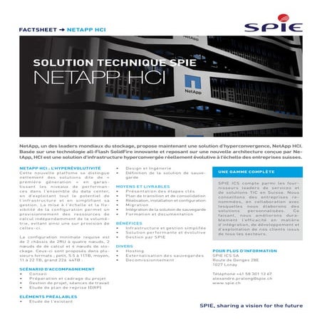 SPIE and NetApp HCI | PDF
