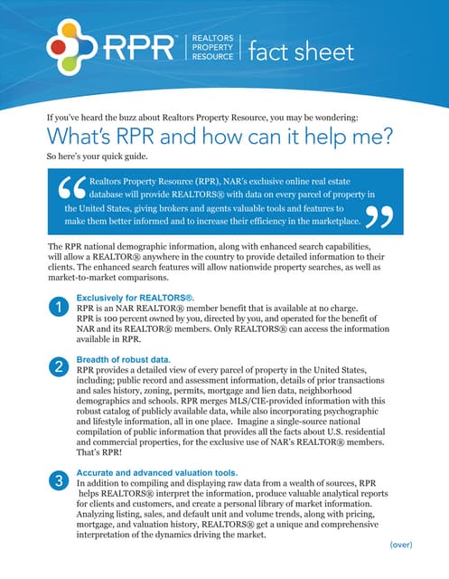 IRM Benefits with NRDs | PPT
