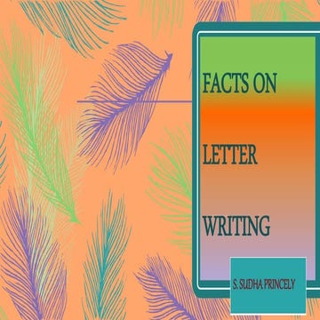 Facts on letter writing | PPTX