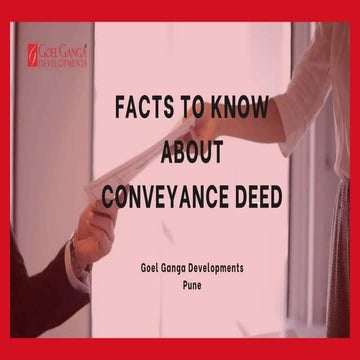 Facts to know about Conveyance Deed.pptx