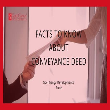 Facts to know about Conveyance Deed.pptx