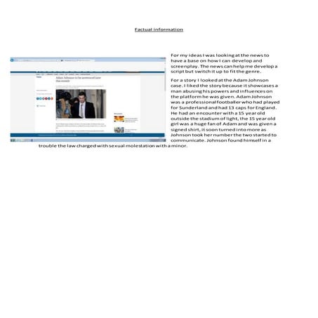 Factual information | PDF