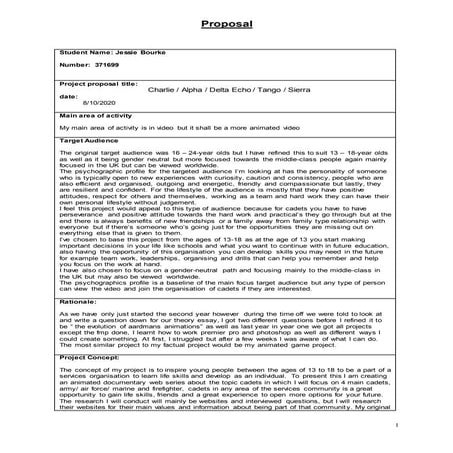 Factual proposal | PDF