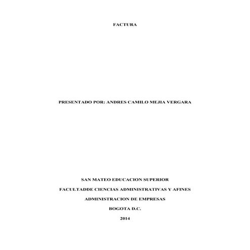 Factura conformada y el pagare | PPTX